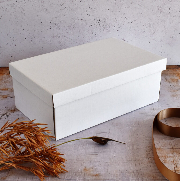 White Shoe Box - Eloquent Prints & Packaging