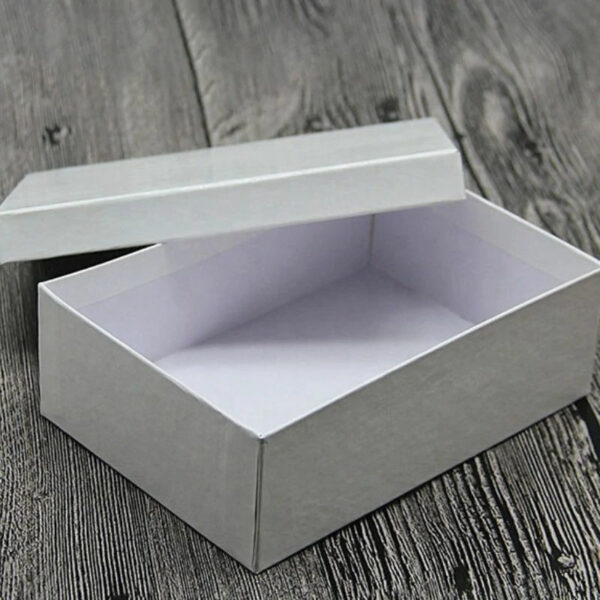 Silver Shoe Box - Eloquent Prints & Packaging